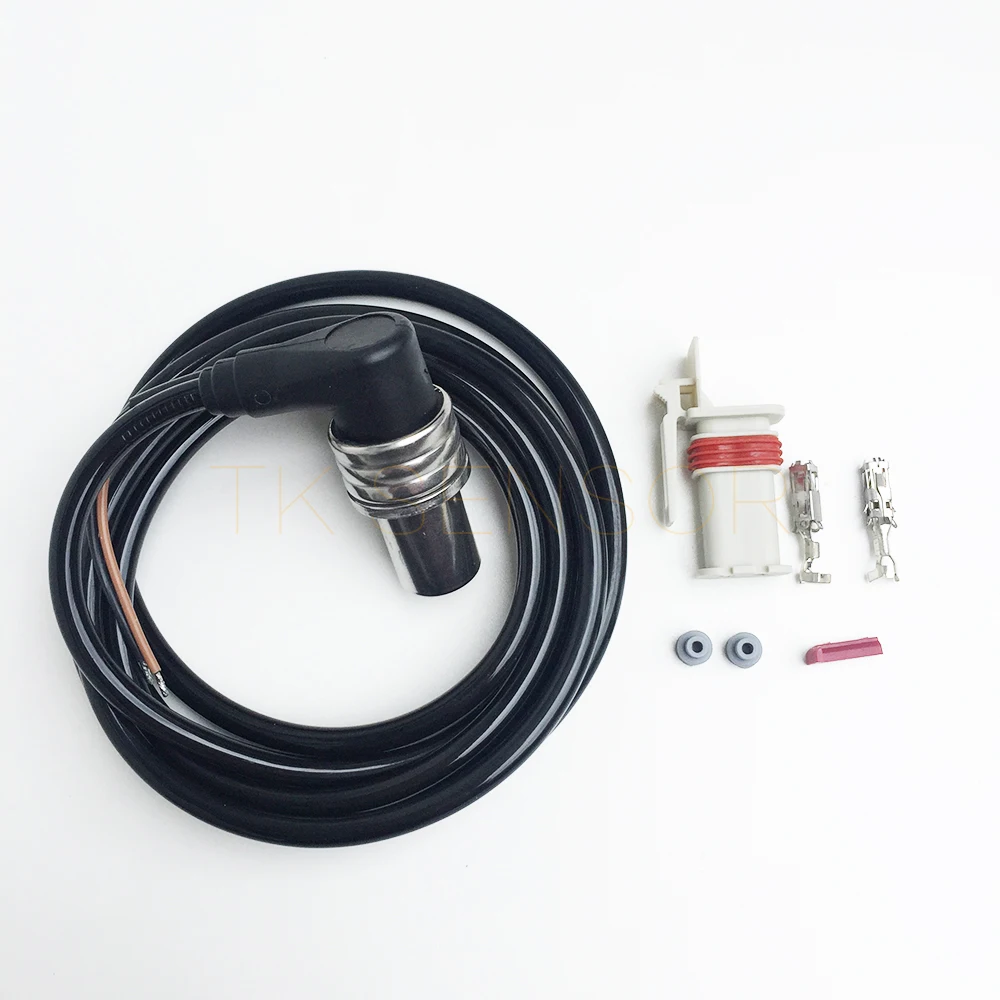 10 peças 1457303 sensor abs, sensor de velocidade da roda para scania ...