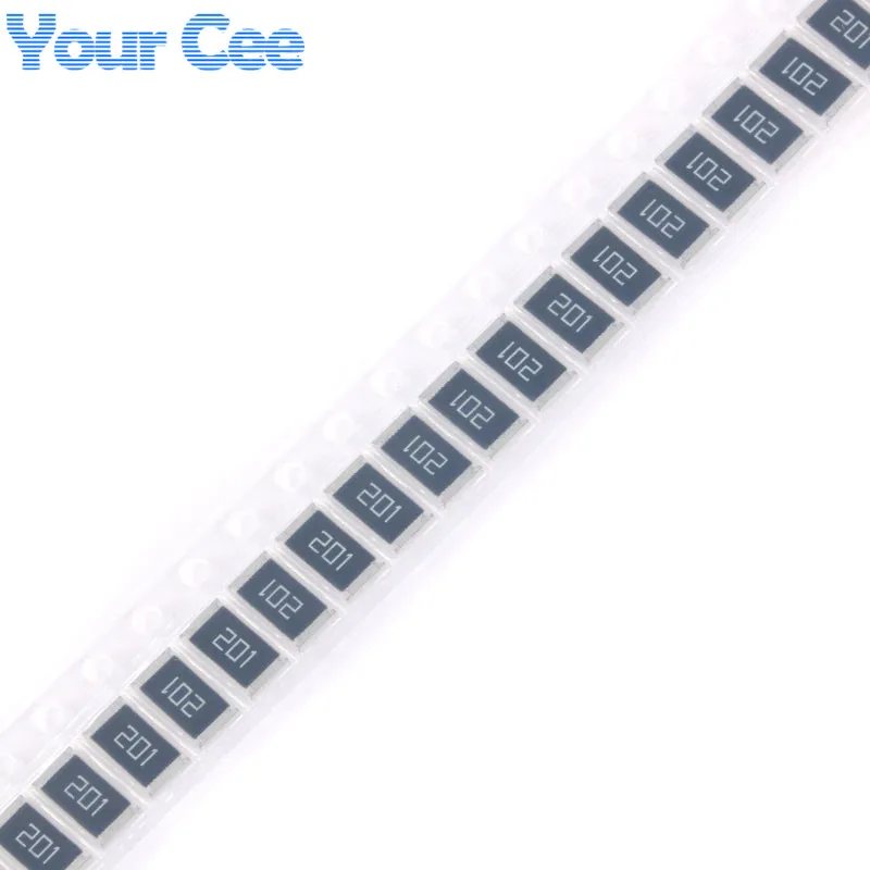 50 pcs 2512 칩 저항기 1W 200 ohm 200R SMD 저항기 201 5% DIY 키트|smd resistor|resistor 1wchip resistors ...
