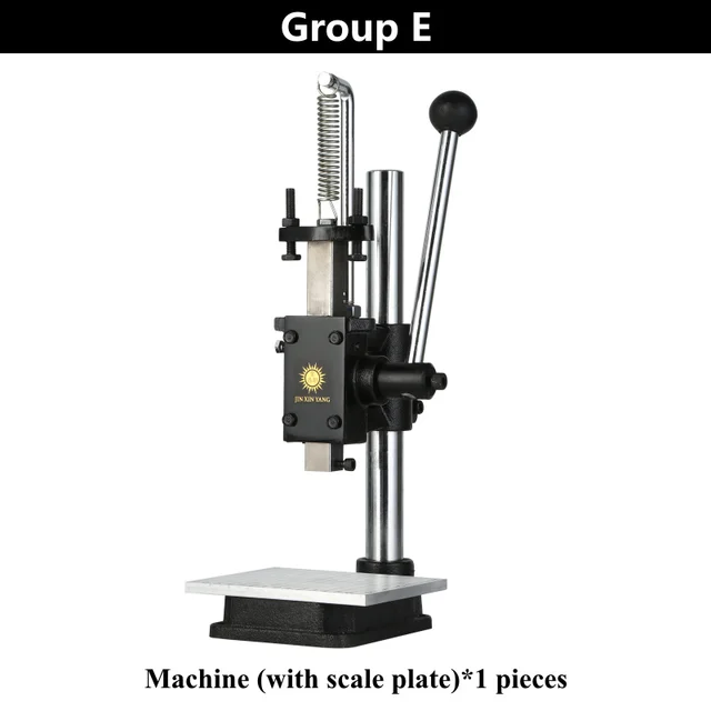 JINXINYANG Hand Press Machine Leather Manual Presses Machine Small ...