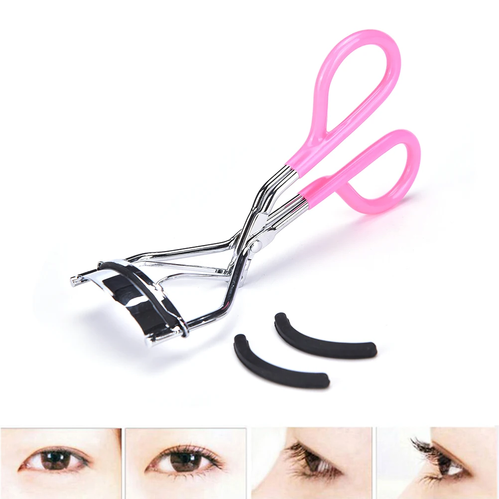 1 Pcs New Women Cute Curl Eyelash Curlers Lash Nature Style Black Eye