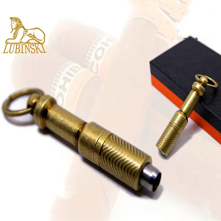 LUBINSKI cigar punch classic original copper Dart For Cigars scissors ...