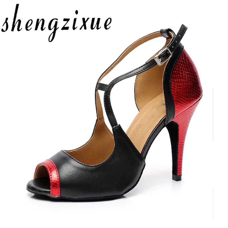 shengzixue Women's Shoes Leatherette PU Soft Bottom Ballroom Dance ...