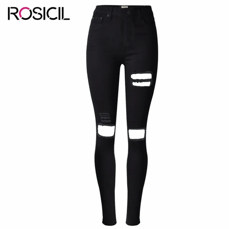 High Quality XXL Women Plus Size Black Jeans High Waist Elastic Slim high-quality-xxl-women-plus-size-black-jeans-high-waist-elastic-slim