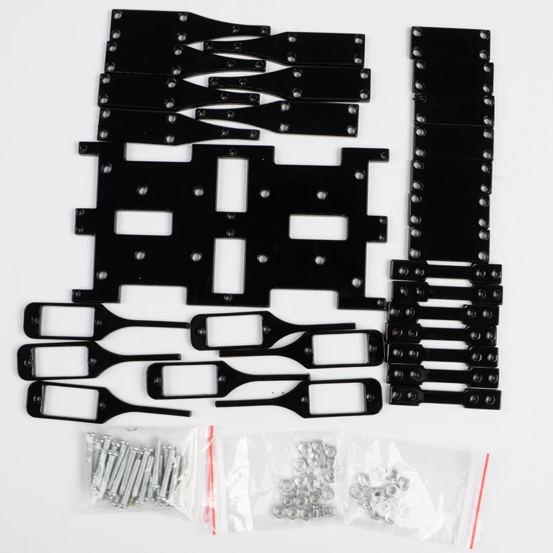 6 Legs Robot Frame Only Frame 18 Dof Robot Spider Hexapod Spider Robot Rc Mini Spider Bracket ...