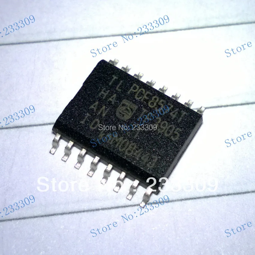 Купить pcf8574t pcf8574 sop16 remote 8-bit i/o expander для i2c-шины ic ...