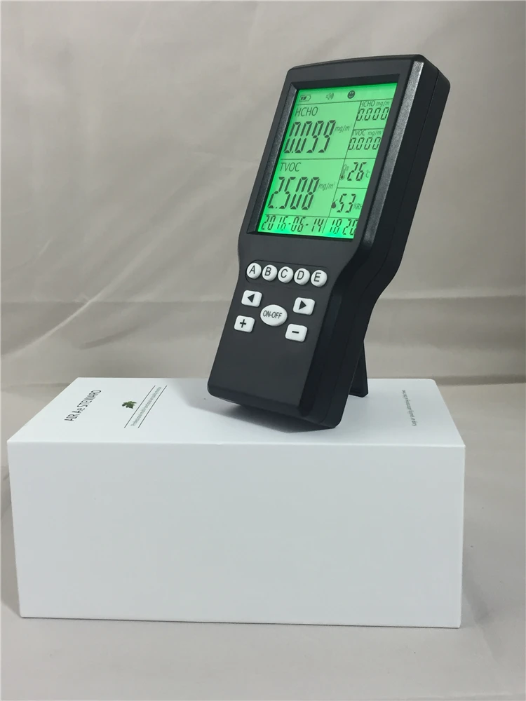 Portable Formaldehyde Tester Gas Detector Meter Indoor Air Quality ...