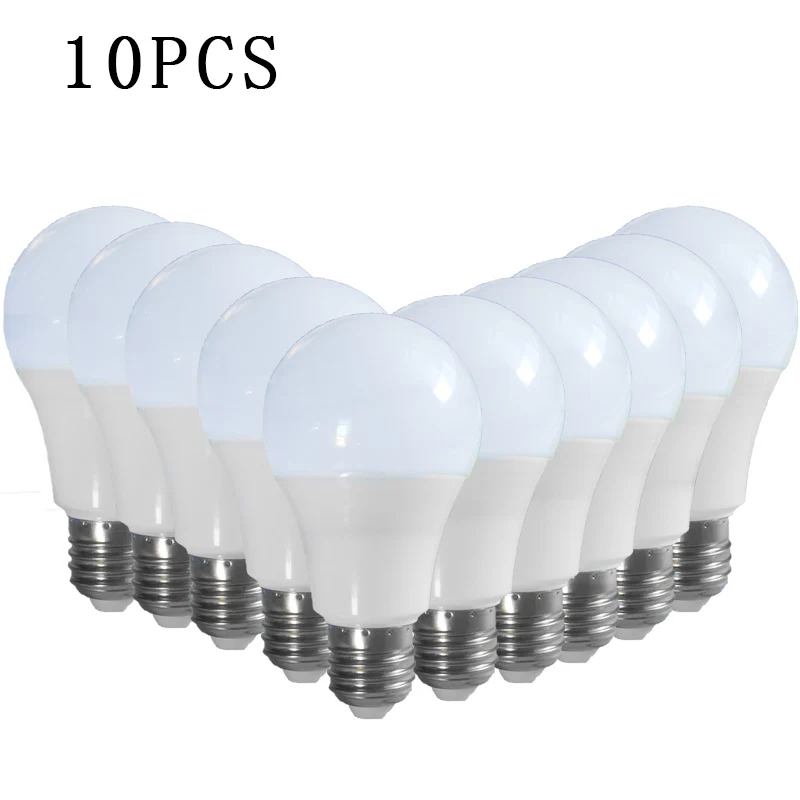 10pc/lot E27/B22 LED Bulbs AC 100V 240V led lamp Home Constant Current ...