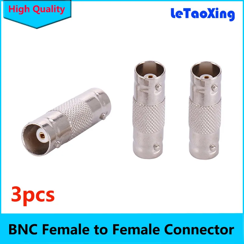 3pcs BNC Female to Female Inline Coupler Coax BNC Connector Extender ...
