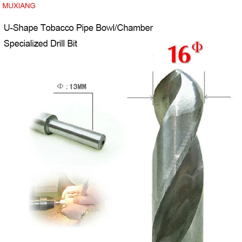 MUXIANG Tobacco Pipe Bowl Drill Bit for the U shape 16 mm Diameter ...