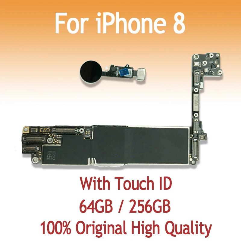 Original-Motherboard-for-iPhone-8-with-Fingerprint-Touch-ID-IOS-System ...