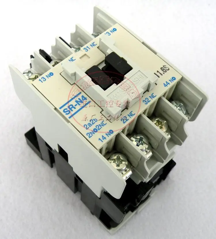 원산지 미쓰비시 전기 접촉기 릴레이 SR N4 2A2B AC110V 220 볼트 400 볼트|relay pins|relay ...