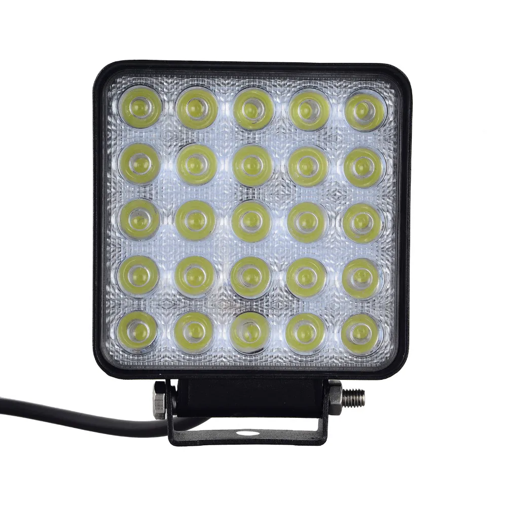 75W 25x3W 12 24V 7500 LM Car LED Light Bar as LED Work light SpotLight ...
