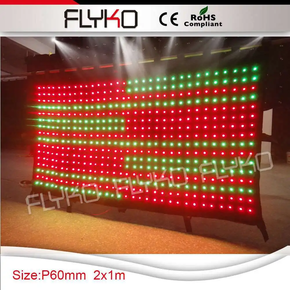 Stage led screen curtain - neonBos