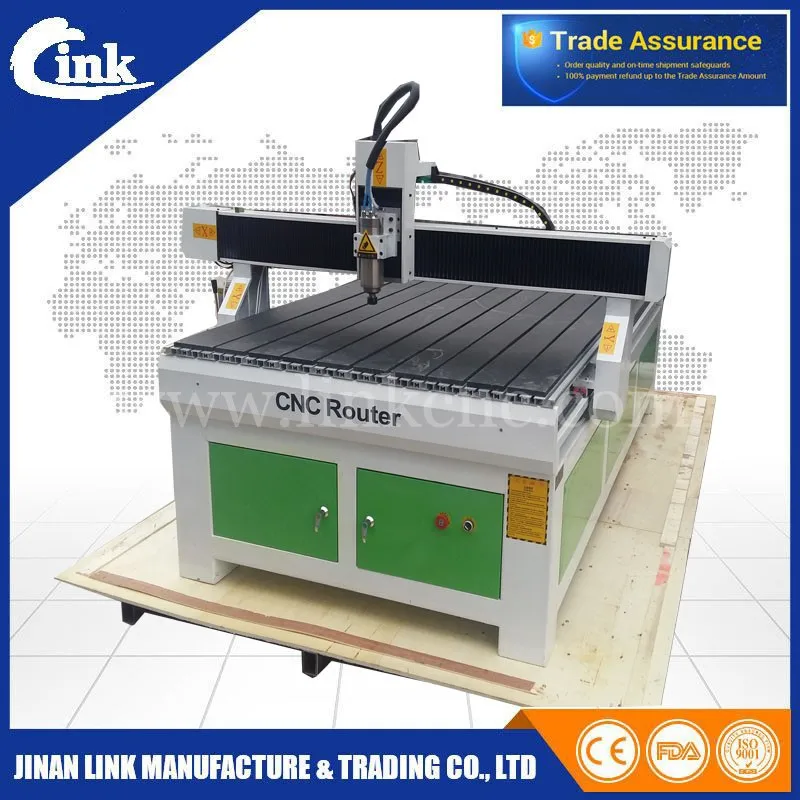 New Utility High accuracy 1200x2400mm wood carving machine / 1224 cnc ...