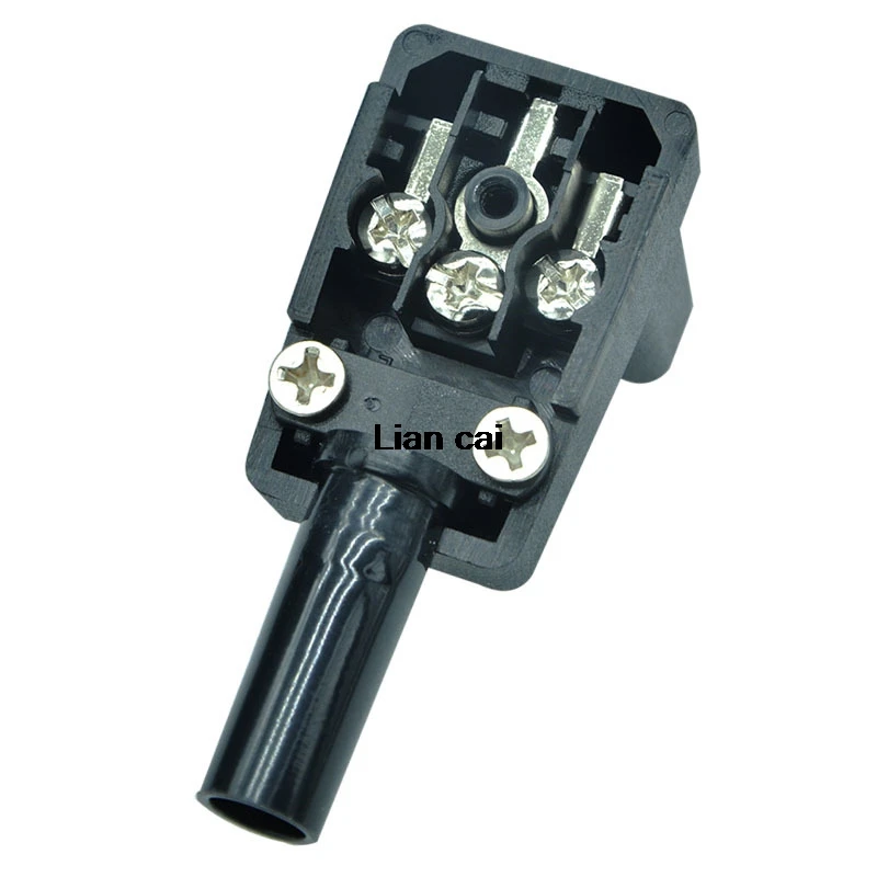 C13 Power Plug, 90 Degree Angled IEC 320 C13 Female Plug AC 10A / 250V ...