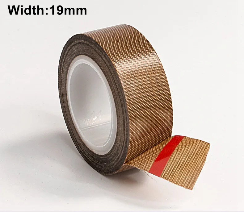 2PCS 19mmx10m/Roll High quality PTFE high temperature Teflon Fiberglass ... 2PCS 19mmx10m/Roll High quality PTFE high temperature Teflon Fiberglass ...