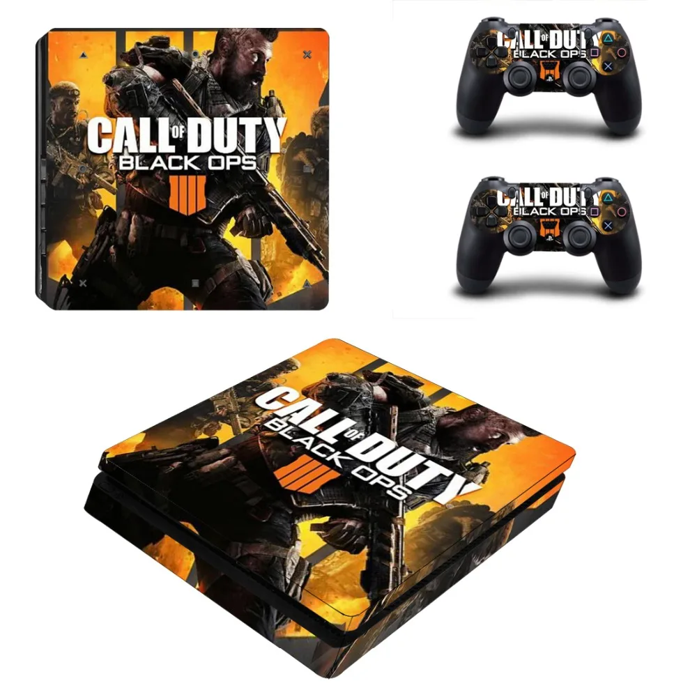 Call of Duty Black OPS 4 PS4 Slim Skin Sticker - ConsoleSkins.co