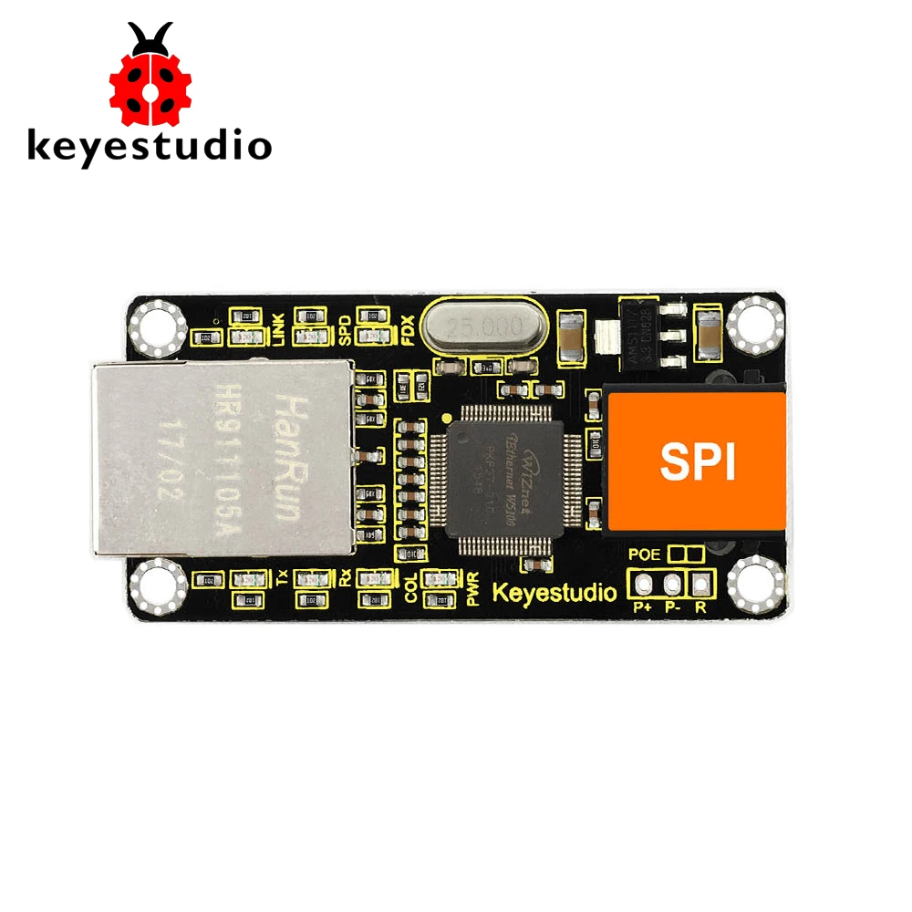 Keyestudio Arduino STEAM 용 EASY plug W5100 이더넷 네트워크 모듈|module ethernet ...