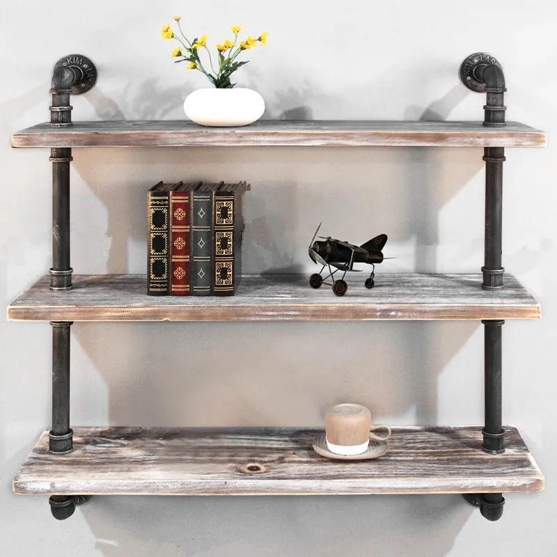 Wall Mounted Kitchen Wallshelf Industrial Practical 3 Layers Long Wall ...