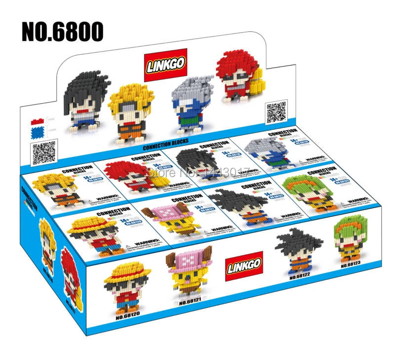 2015 new One Piece LINKGO Block DIY connection block toy link block ...