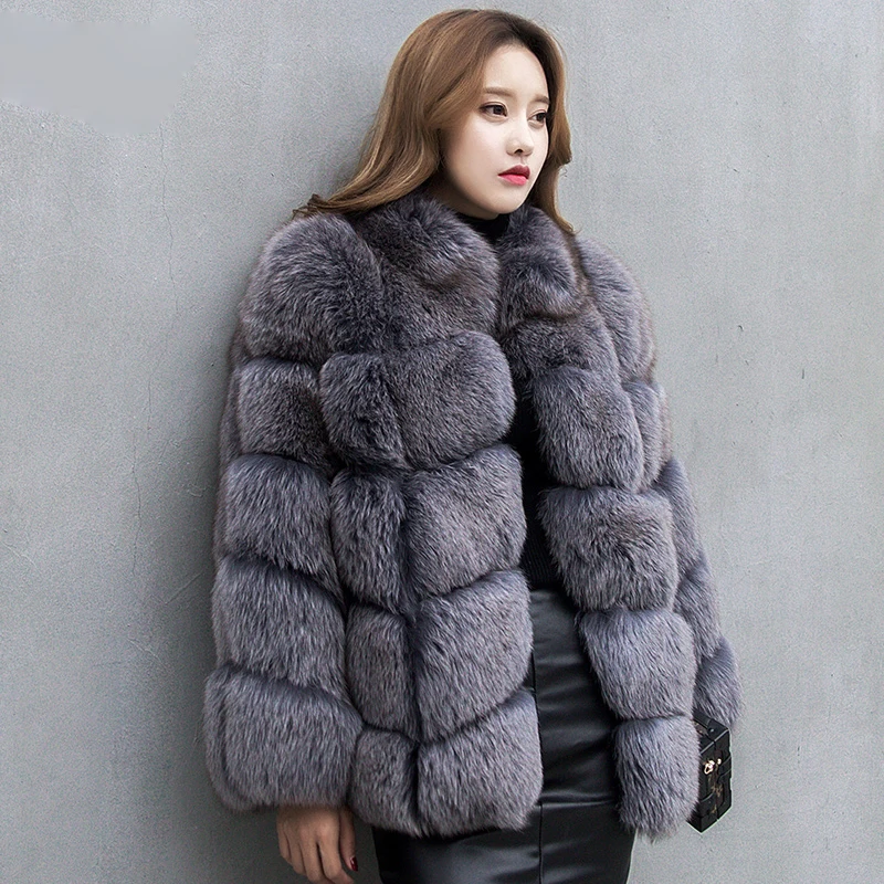 Aliexpress.com : Buy Real fur coat women natural fox fur jacket high ...