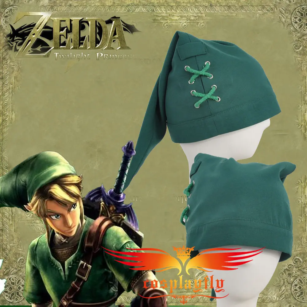 The Legend Of Zelda Link Green Hat Custom Made H002 - Cosplay Costumes ...
