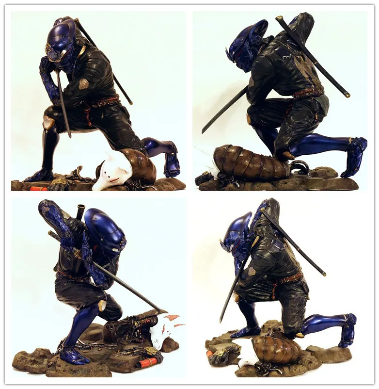 Fantasy 205 mm Future Ninja Kneeling Posture Miniature Static Modeling ...