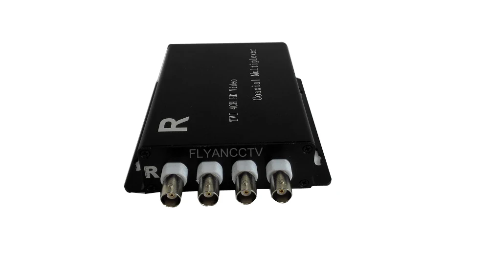 4 Channel AHD/CVI/TVI Camera Video Multiplexer Over One Coaxial Cable ...