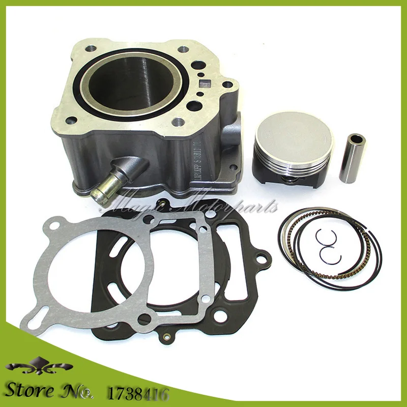 70 мм Большой Диаметр Поршневой Комплект с водяным охлаждением для LX250 250cc Zongshen Loncin ...