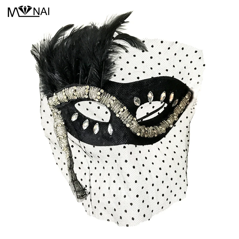 Handmade Gothic Sparkling Venetian Masquerade Party Eye Mask Vintage ...