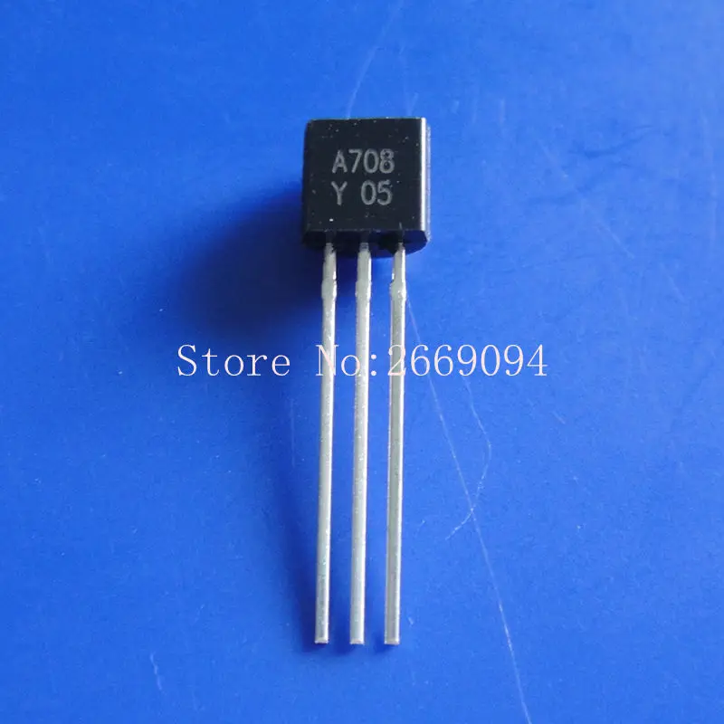 100 unids/lote 2SA708 Y 2SA708 A708 Y A708 Transistor a 92|transistor ...