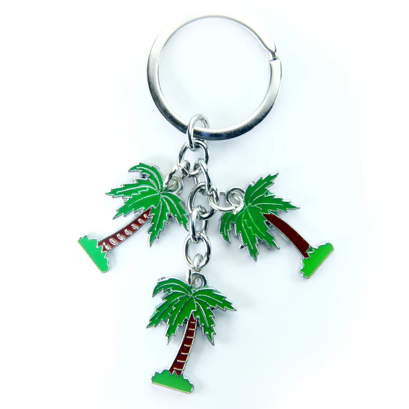 Free Shipping By Dhl 100pcs/lot New Design Hot Metal Coconut Tree ...