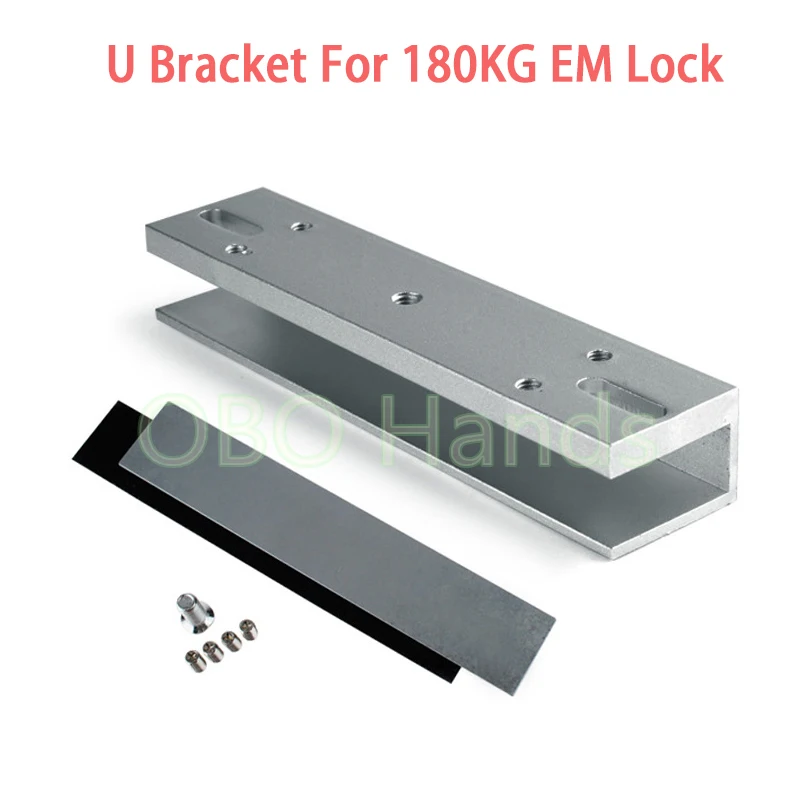 U type bracket for 180KG/350LBS electric magnetic lock EM lock ...
