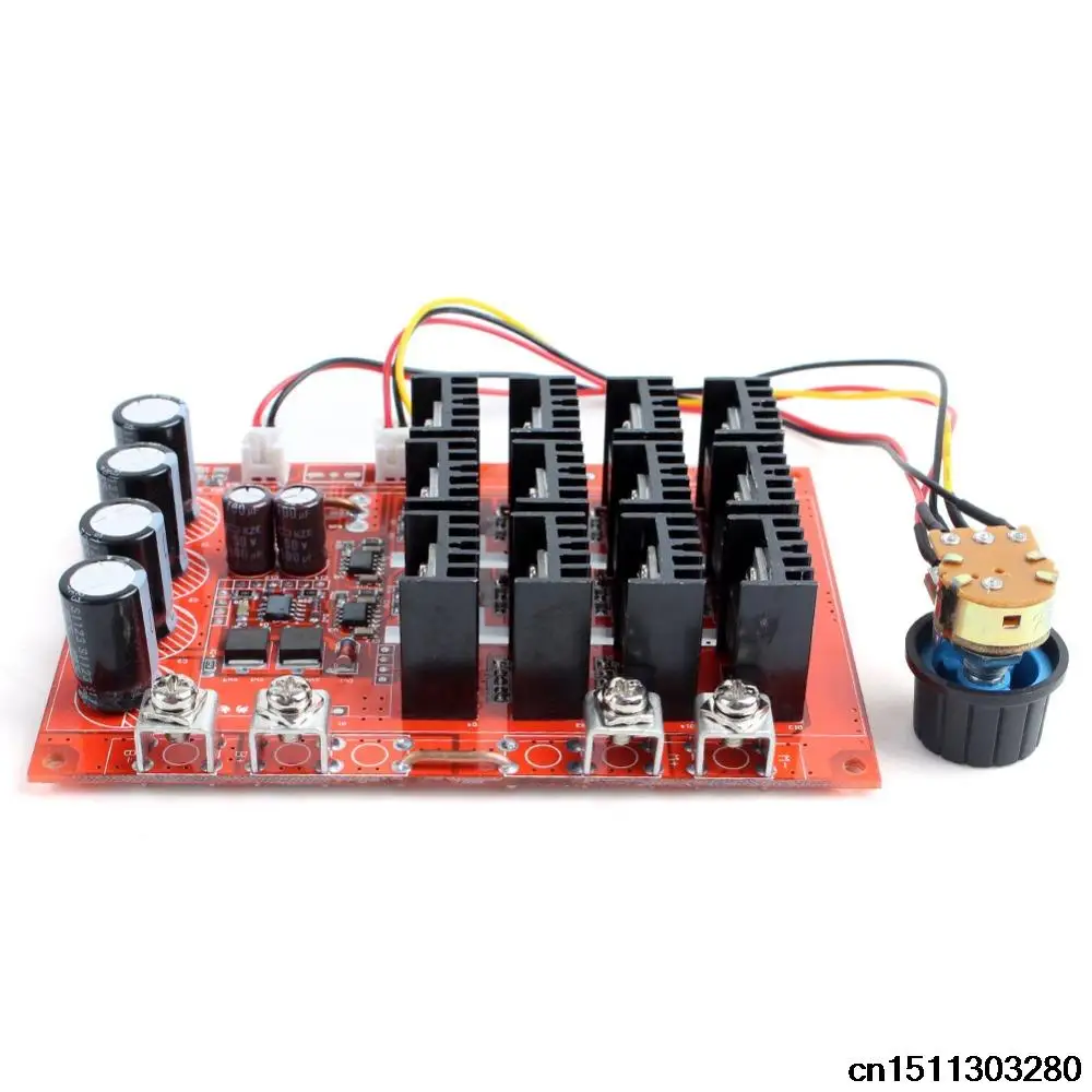 Купить скорость вращения двигателя постоянного тока 10-50v 60А ...