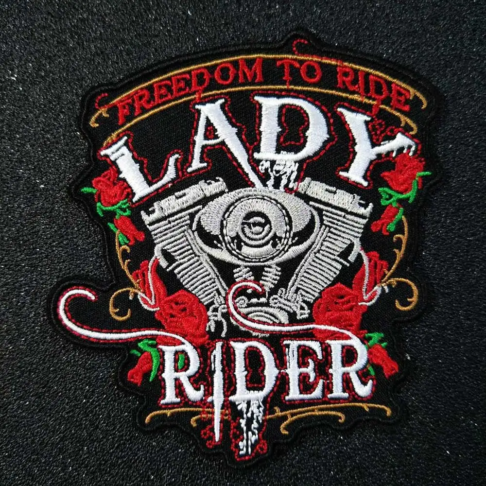Aliexpress.com : Buy lady rider biker patch for Jacket backing, punk ...