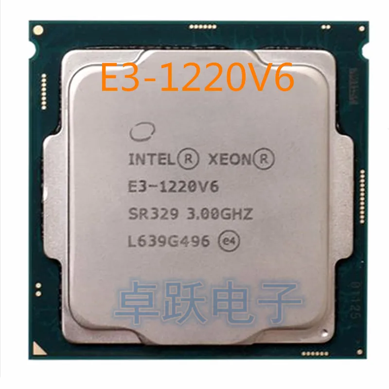 인틀 E3 1220V6 3.0 GHz 도트 직경 하드웨어 CPU E3 1220 V6 산성 E3 1220|CPU| - AliExpress
