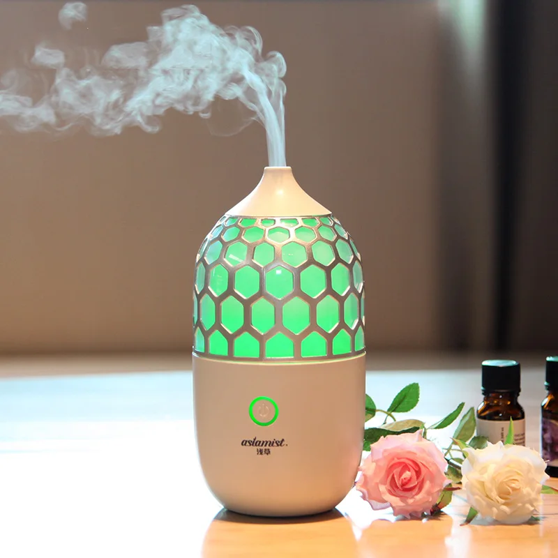 Beautiful Night Light Diffuser Ultrasonic Air Humidifier 90ML Bedroom ...