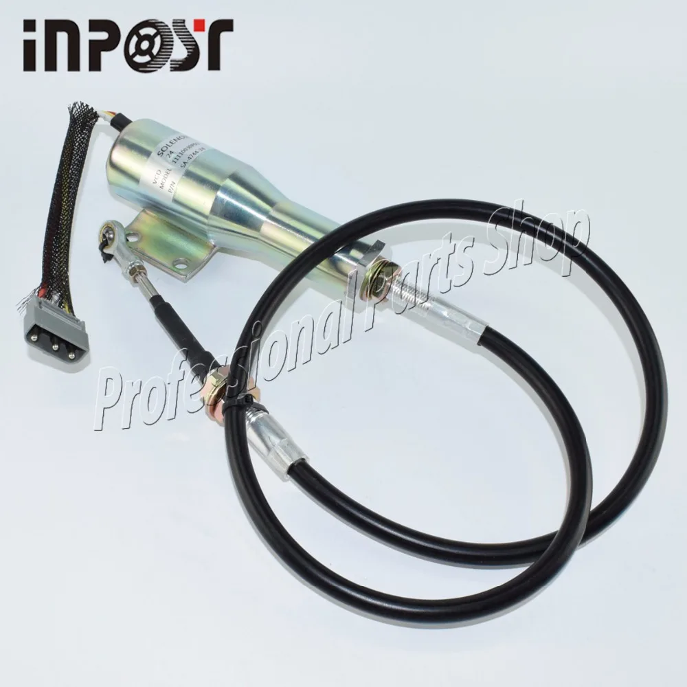 Stop-Solenoid-11110030-For-Volvo-Wheel-Loaders-L70C-L120C-L90C-L220D ...