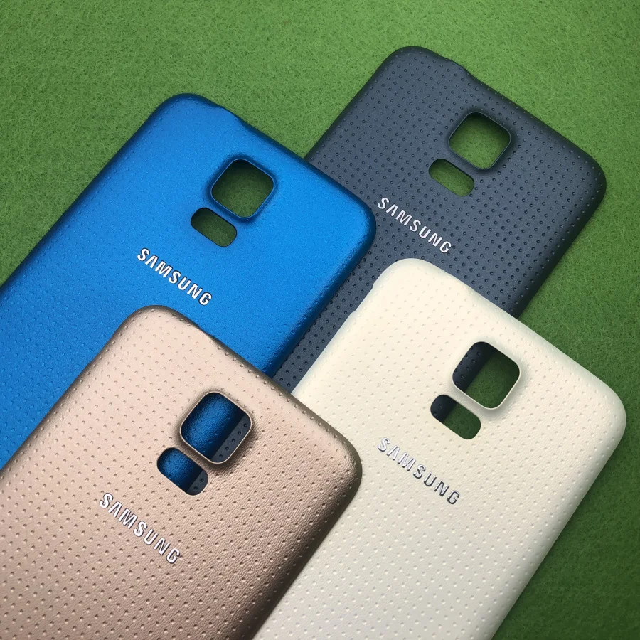 Для Samsung Galaxy S5 G900 G900F G900M G900A G900P i9600 задняя крышка ...