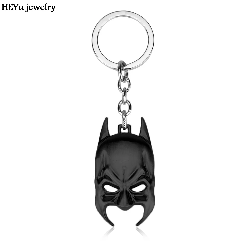 Batman Mask Keychain Bat Man Keyring The Avengers Super Hero Key Chain ...