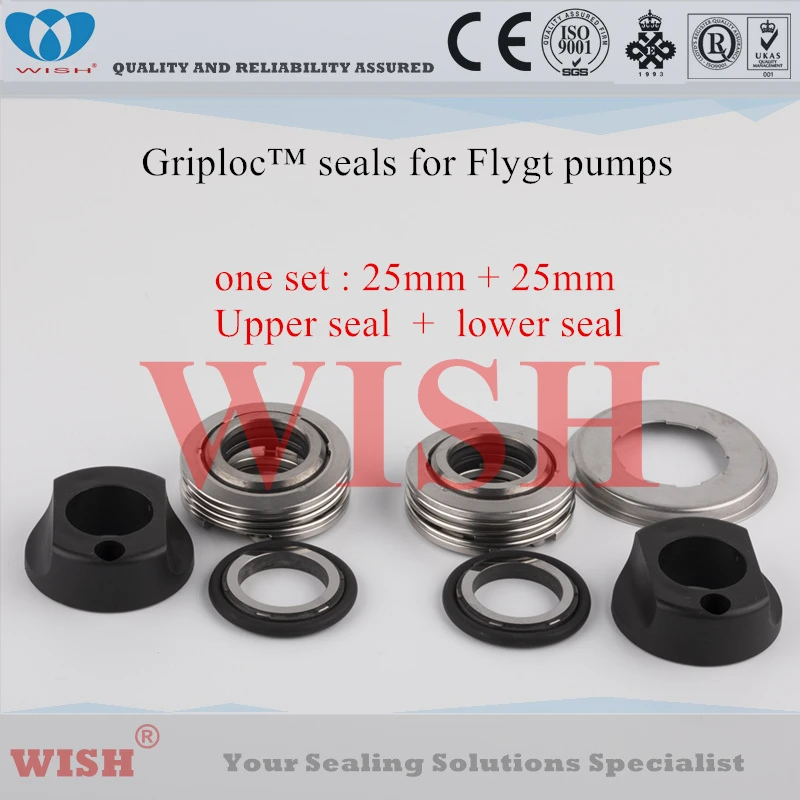 25 мм Уплотнение Griploc/Flygt и Grindex уплотнения насоса 2650/3102 ...