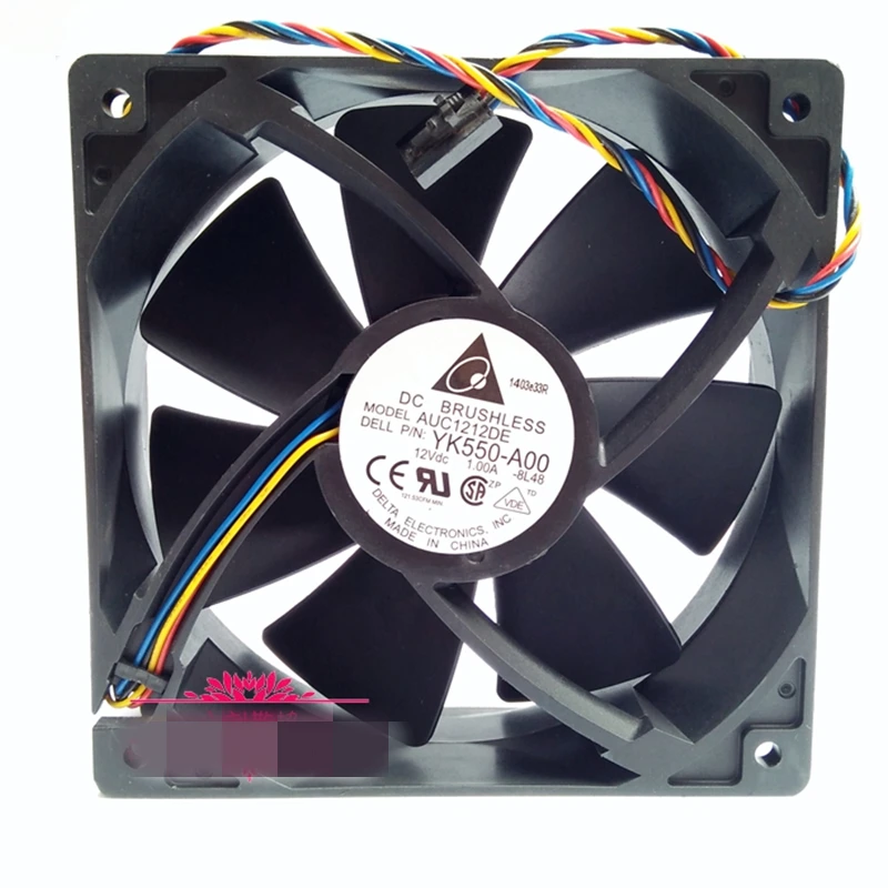 aNS All New Semi CO 12CM12038 12V 1.0A Cooling fan AUC1212DE YK550 A00 ...