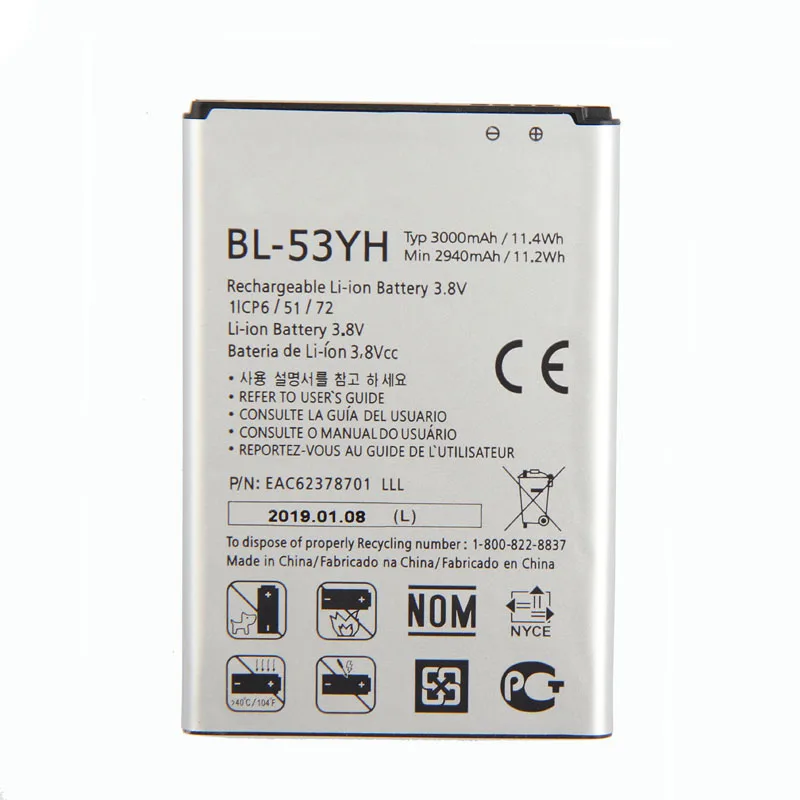 Original G3 Battery for LG Optimus G3 D830 D855 LS990 VS985 F400 LG G3 ...
