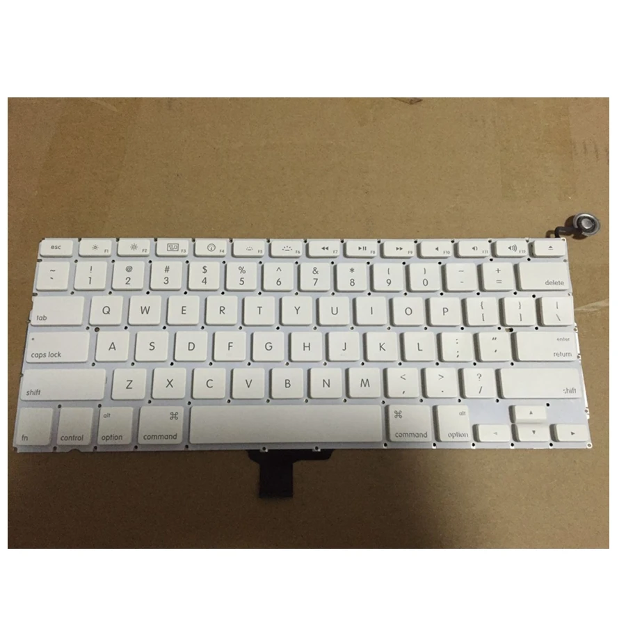US Layout Keyboard For Macbook Pro 13 Inch White US Keyboard A1342 Keyboard in Replacement 