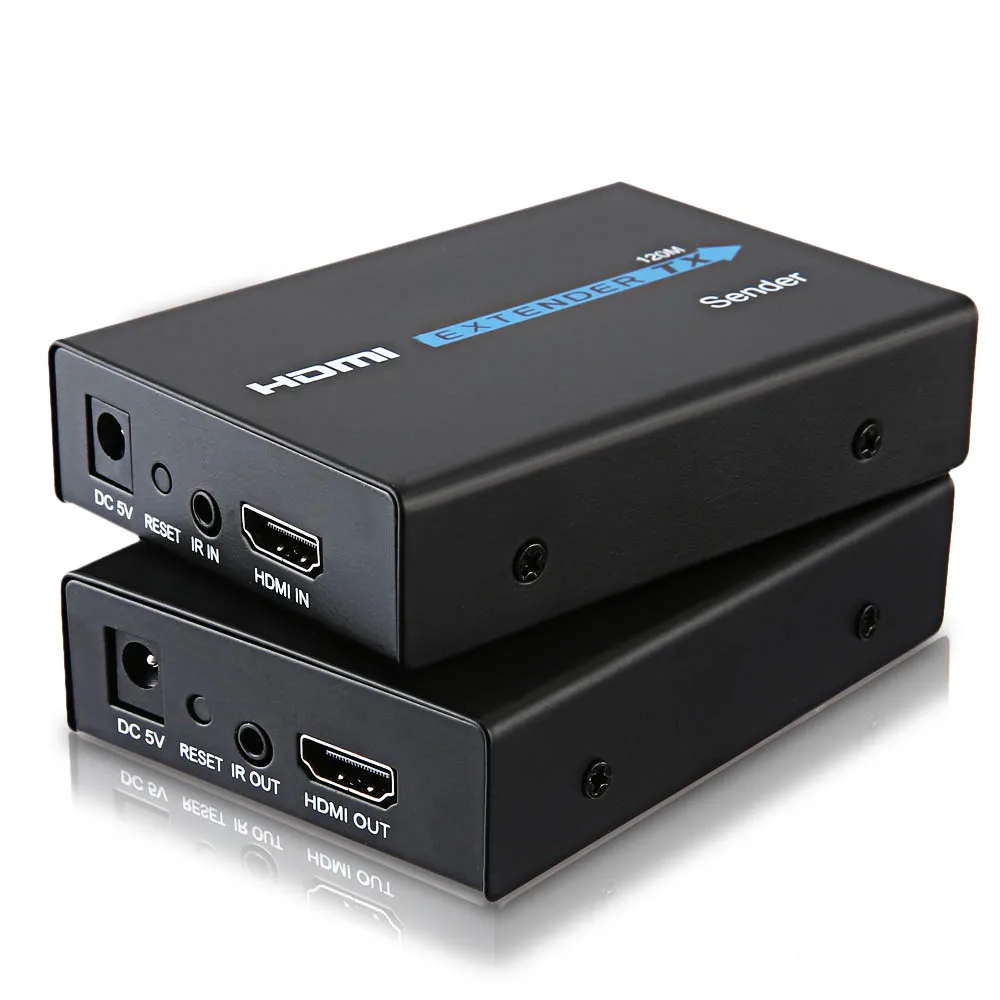 3D 1080P HDMI Extender Converters 120 Meters Transmitter Aluminum Shell ...