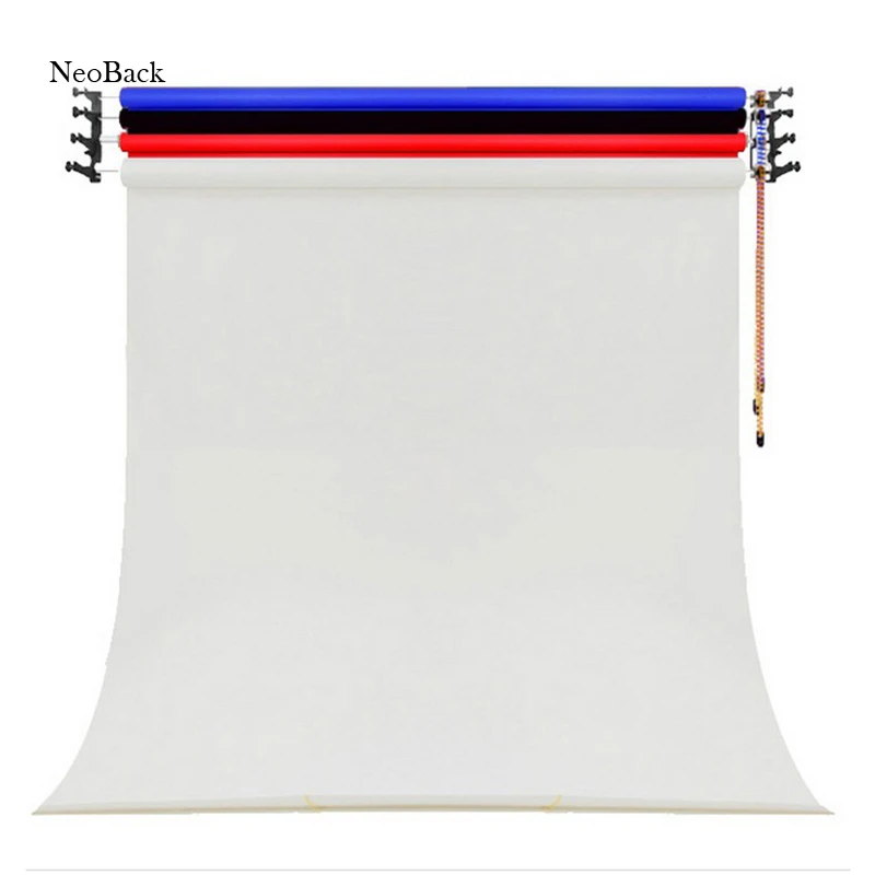 Neoback Photo Studio Background Roller System Support 3 Bracket Ceiling ...