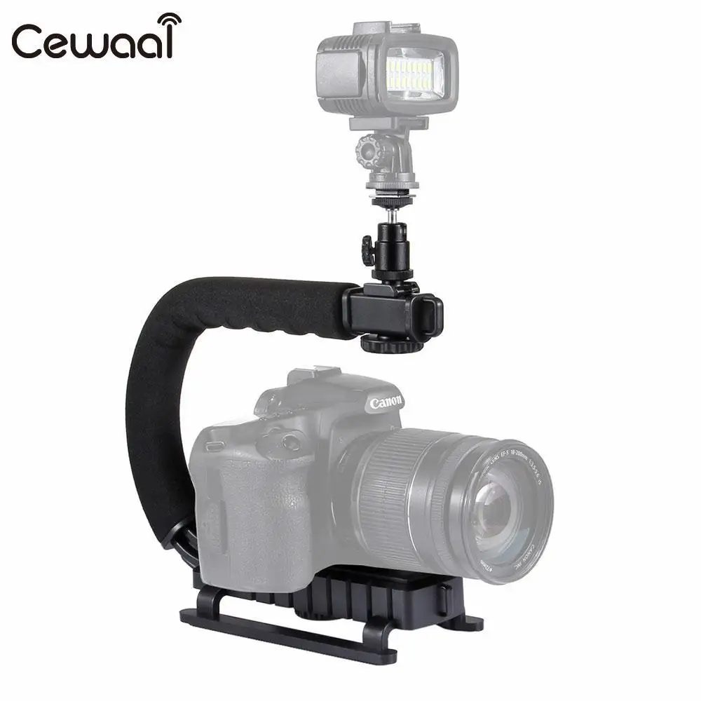 Smartphone Mobile Phone Stand Portable C Shaped Camera Holder Photo 360 ...