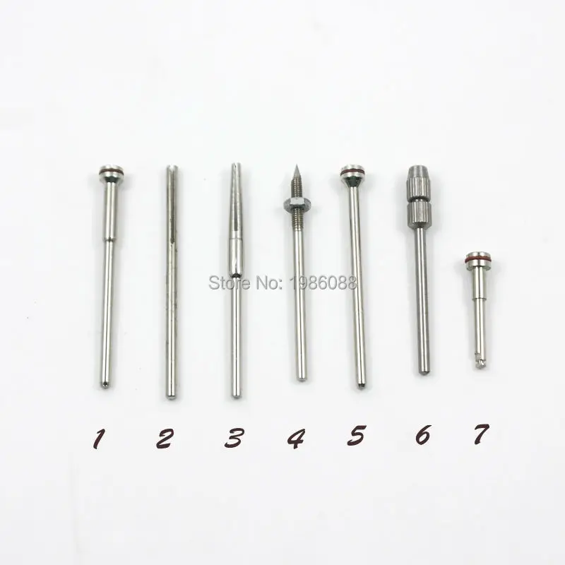 10 pcs dental mandrels New Dental Lab Polishing 2.35mm shank diameter ...