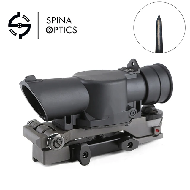 SPINA OPTICS L85 SUSAT Type Tactical 4X Sight Rifle Shotgun Scope w ...