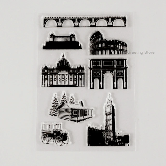 France Paris Postage Mark Stamps Effiel Tower Stamps Card, 53% OFF